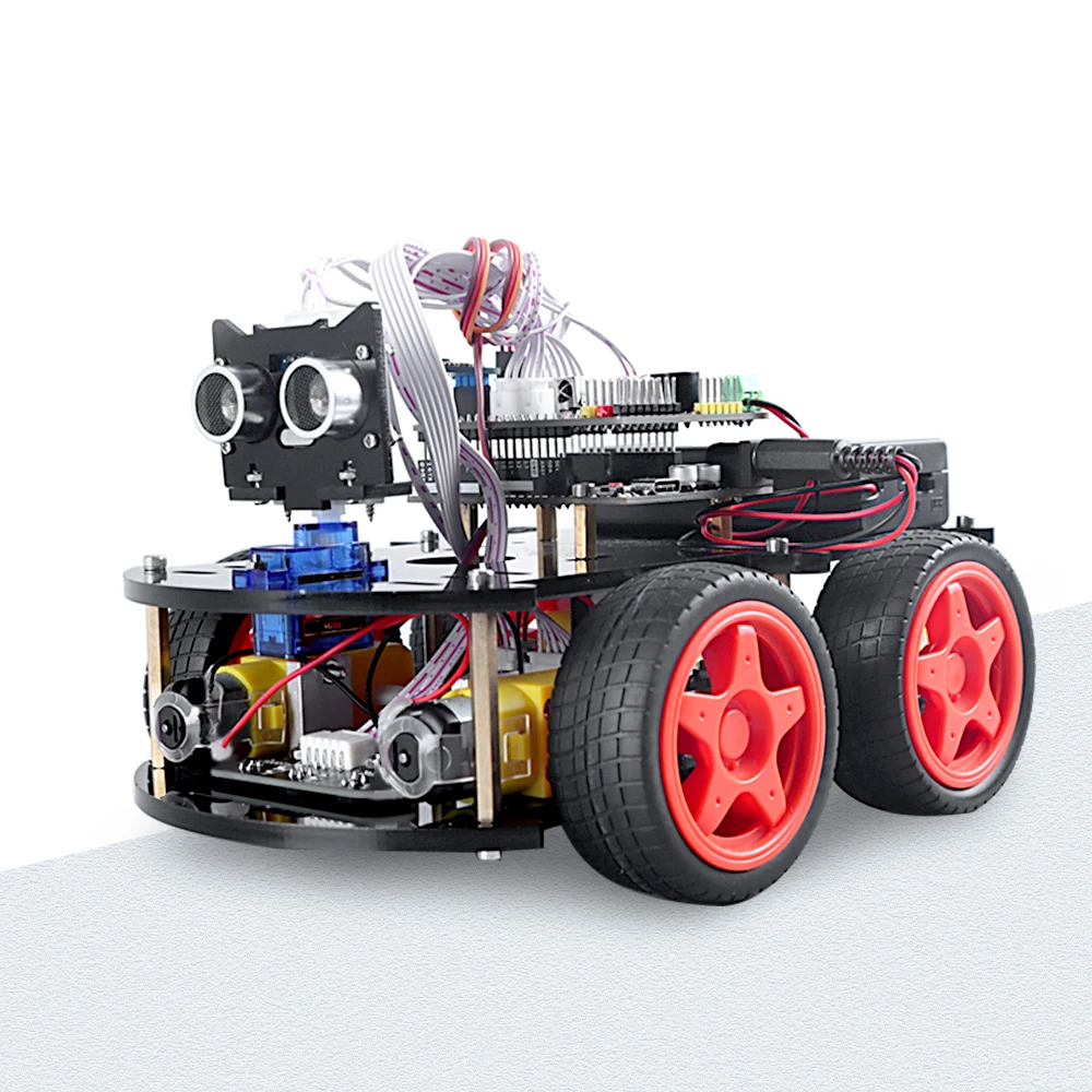 Купить Умная электроника | 4WD Smart Robot Car Kit Upgraded V3.0 For ...