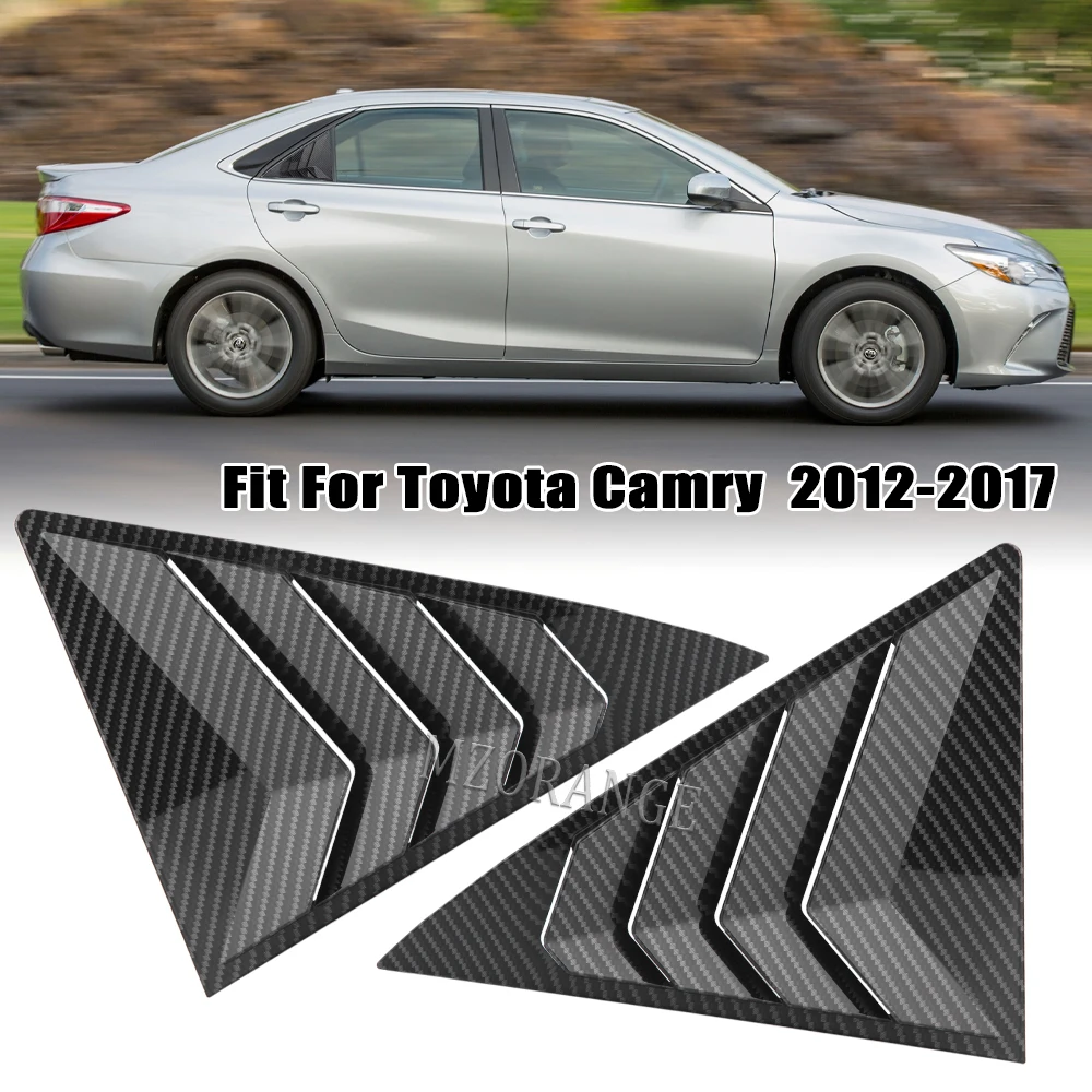 Купить Алиэкспресс | 2 PCS Side Window Louver Carbon Fiber Shutter ...