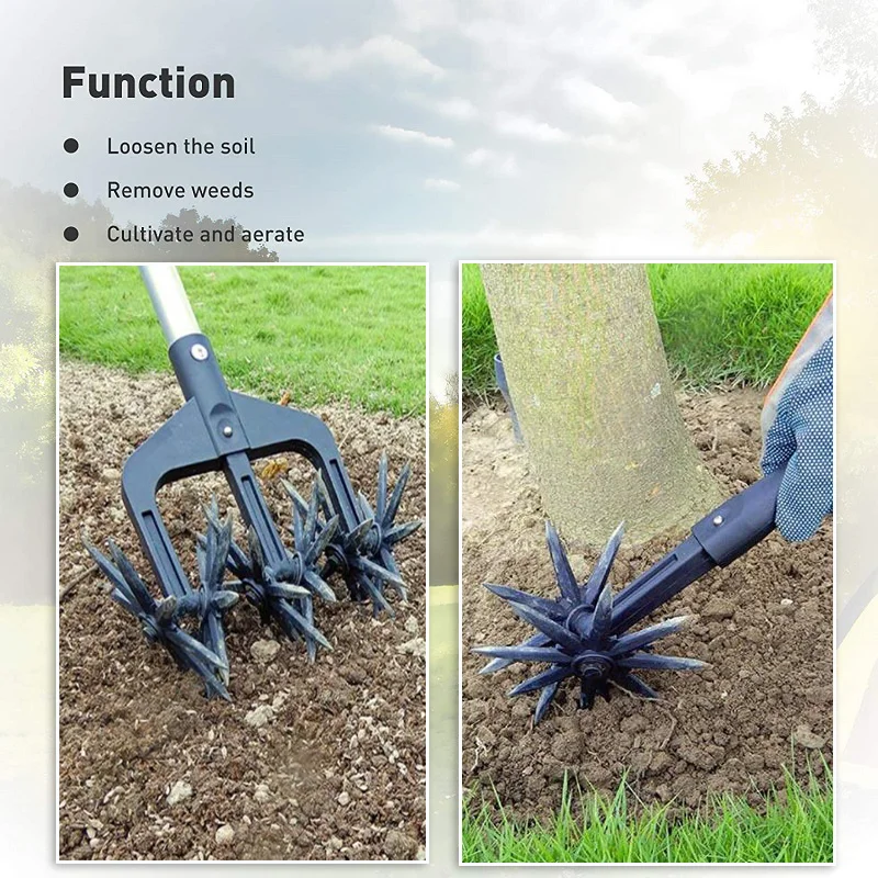 Купить Алиэкспресс | New Manual Soil Turning Tools Plastic Lawn Ripper ...