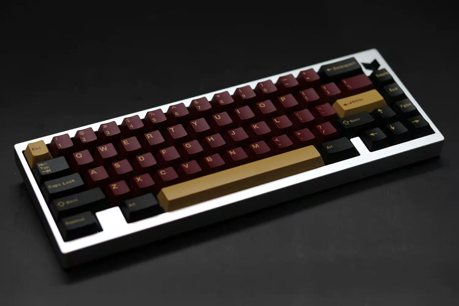 Купить Мышь и клавиатуры | 1 Set GMK Red Samurai Keycaps ABS Double ...