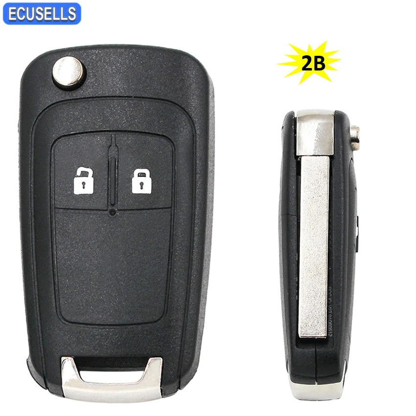 Купить Автомобильные запчасти | Ecusells Flip Remote Key Shell Case ...