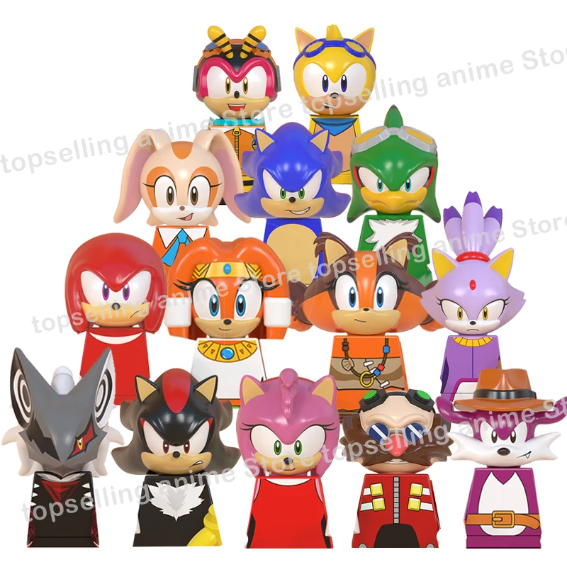 Купить Алиэкспресс | WM6086 WM6087 WM6088 LG1001 anime bricks Sonic Amy ...