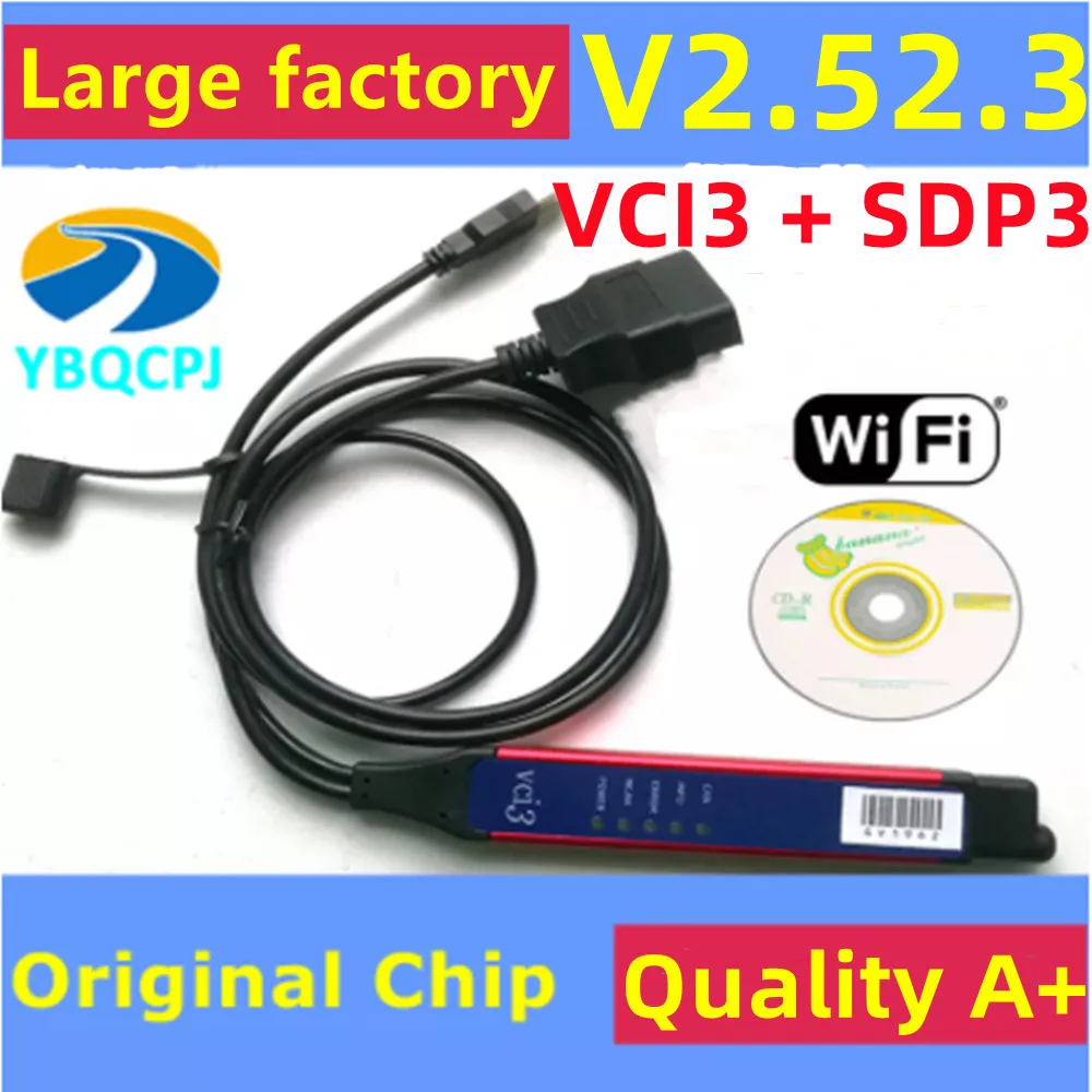 Купить Инструменты для ремонта автомобилей | V2.52.3 VCI3 SDP3 For ...