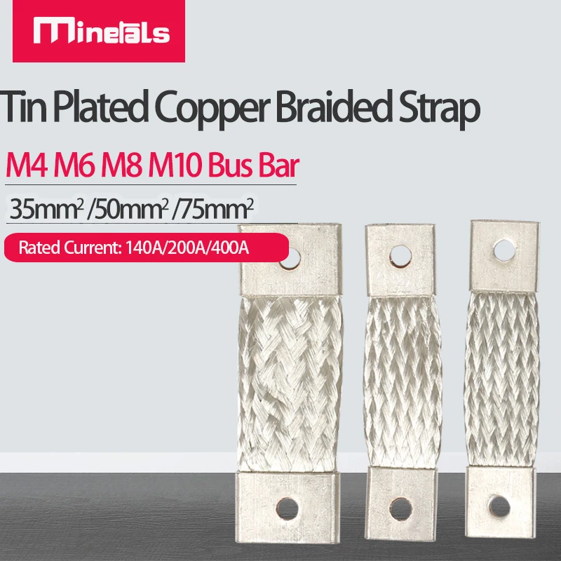 Купить Источник питания | 72mm Flexible Bus Bar Plated Copper Braided ...