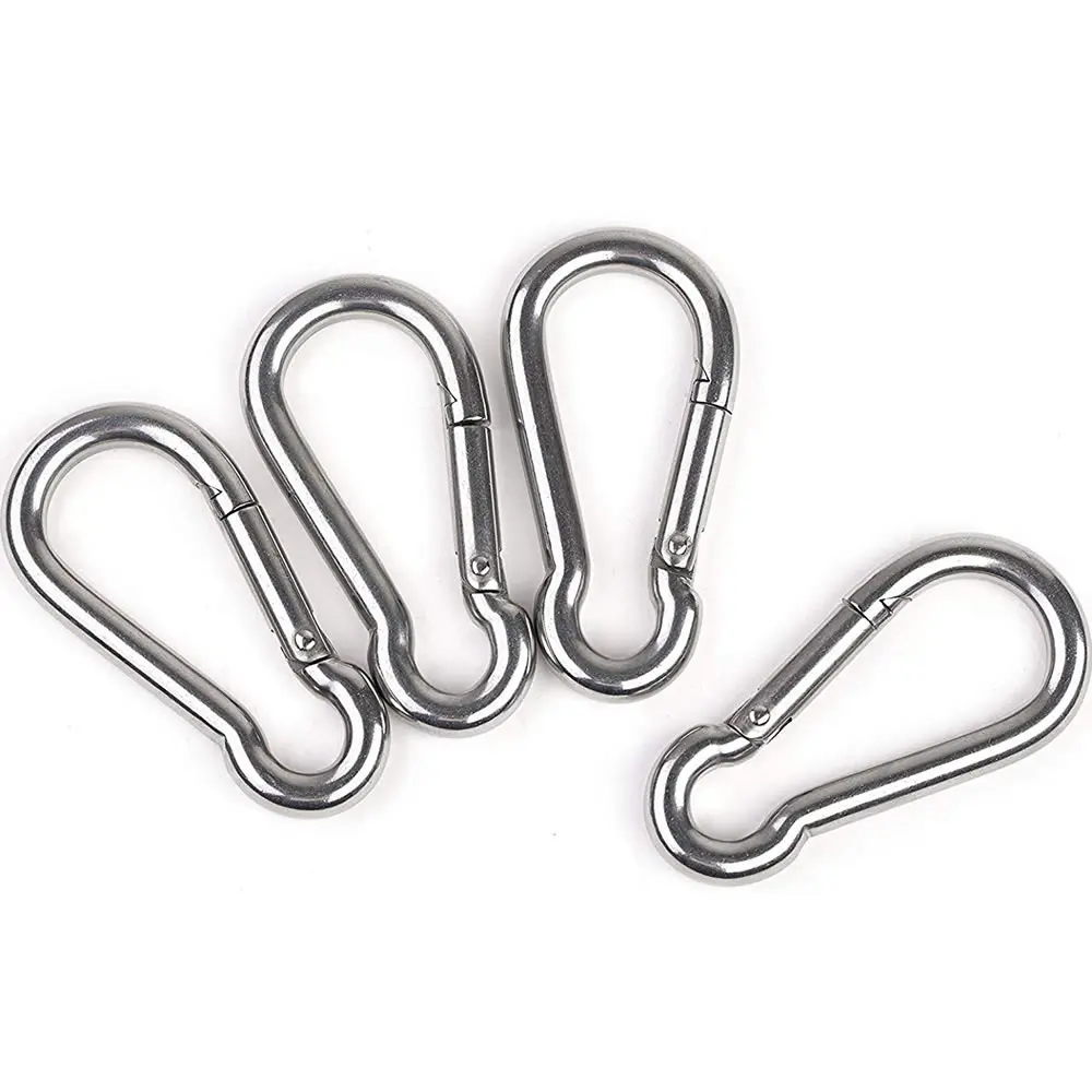 Купить Кемпинг и походы | 80*8mm Heavy Duty Carabiner Spring Snap Hook ...