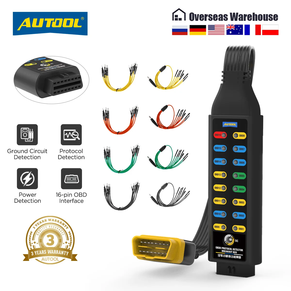 Купить Алиэкспресс | AUTOOL OBD 2 Automotive Diagnostic Protocol ...