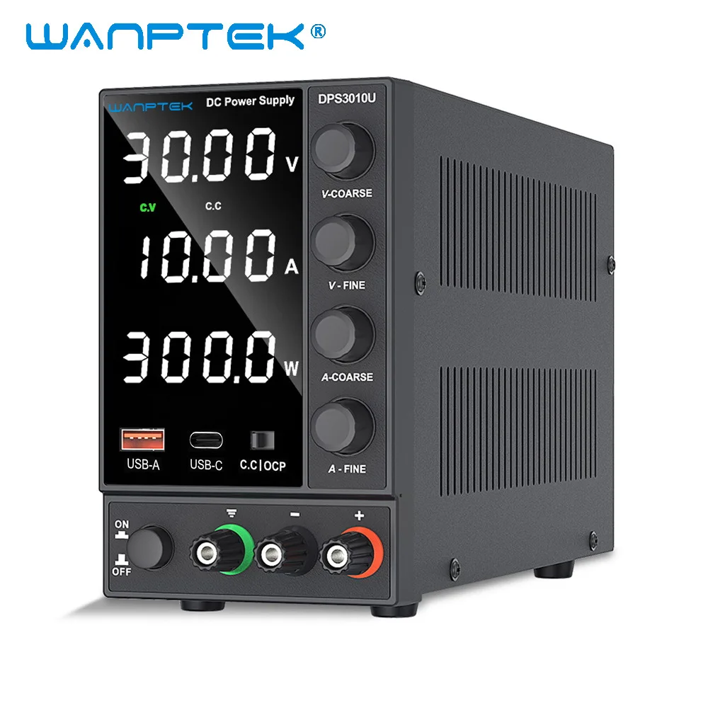Купить Электрооборудование и расходные материалы | Wanptek Adjustable DC power supply 30V 10A ...