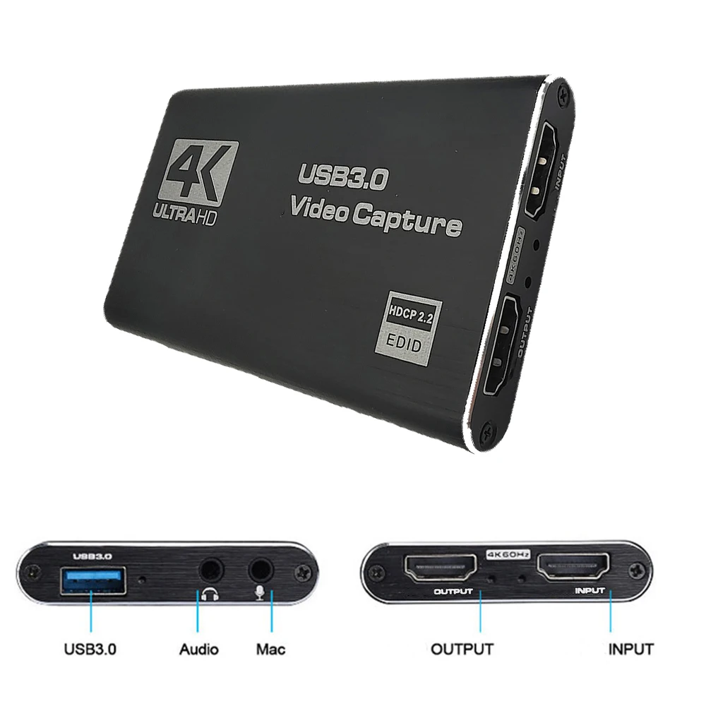Купить Компьютерные компоненты | HDMI-Compatible Video Capture Card 4K ...