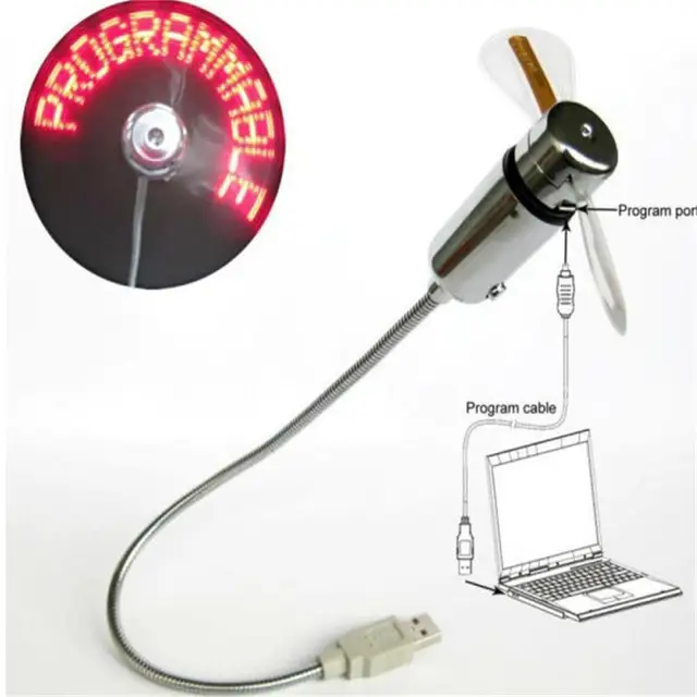 Купить Алиэкспресс | Usb Led Light Fan Flexible Hose Programmable Led ...