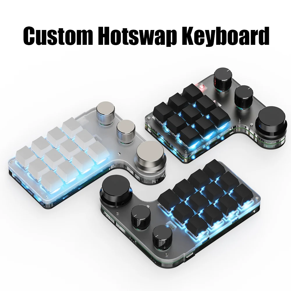 Купить Алиэкспресс Programming Macro Custom Knob Keyboard Rgb 3 Key