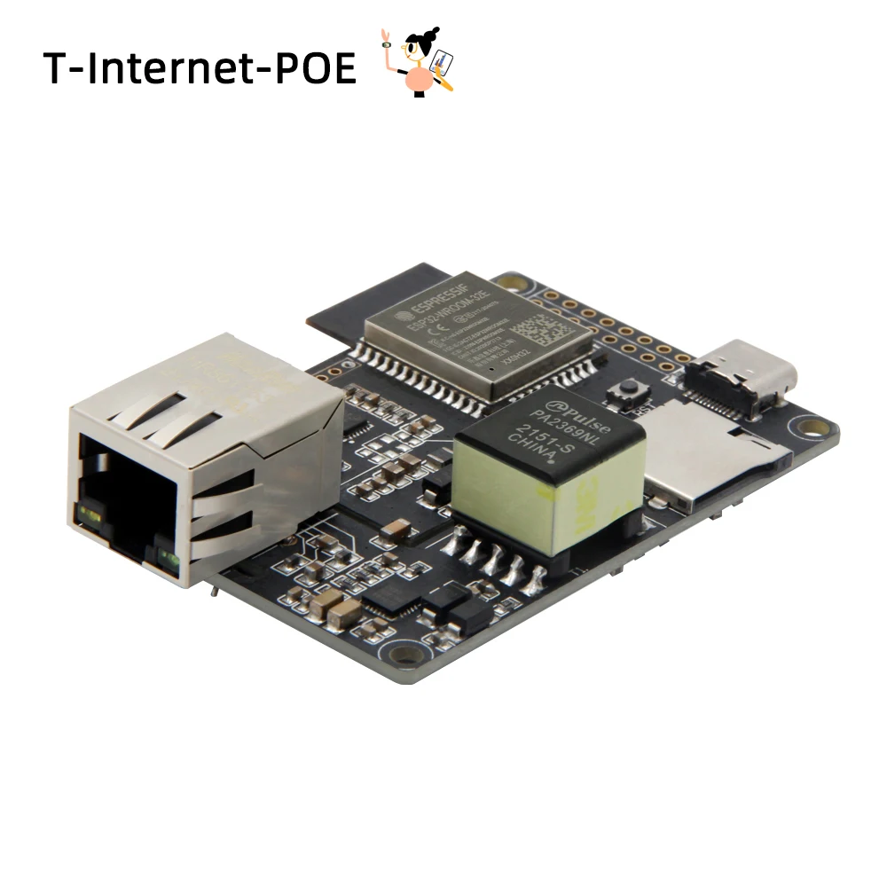Купить Видеоигры | LILYGO® TTGO T-Internet-POE ESP32 Ethernet Adapter ...