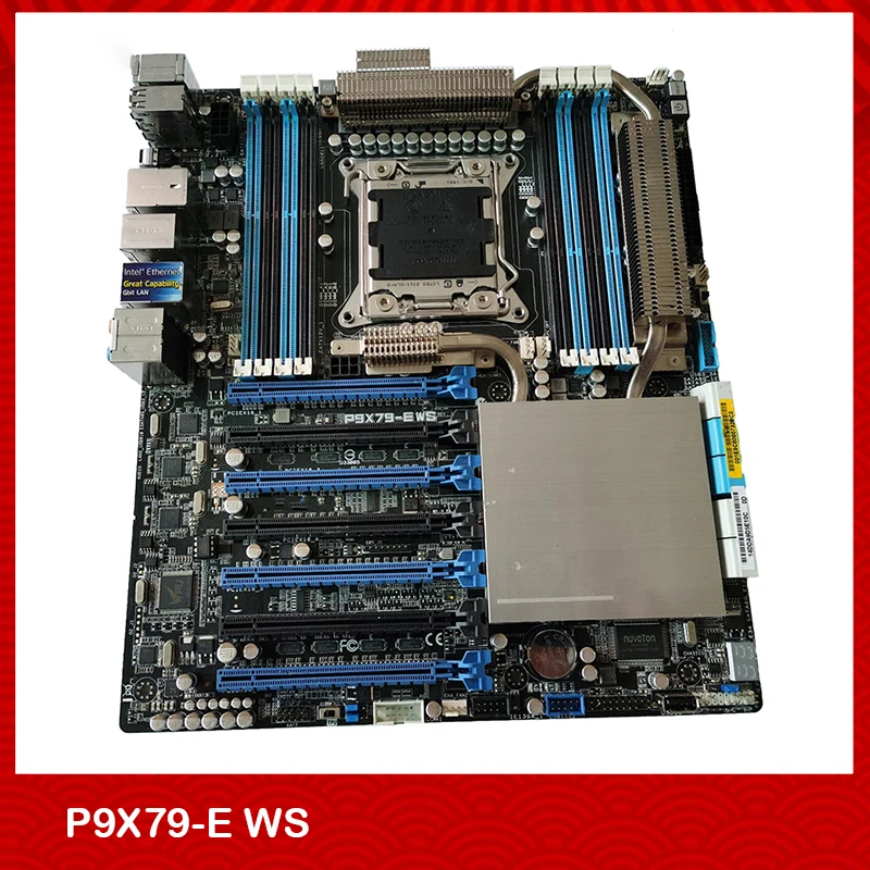 Купить Алиэкспресс | Original Workstation Motherboard For Asus P9X79-E WS X79 7PIN LGA2011 E5 V2 ...