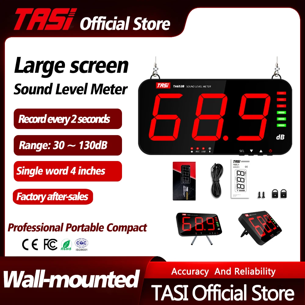 Купить Измерительные и аналитические приборы | TASI TA653A Digital ...