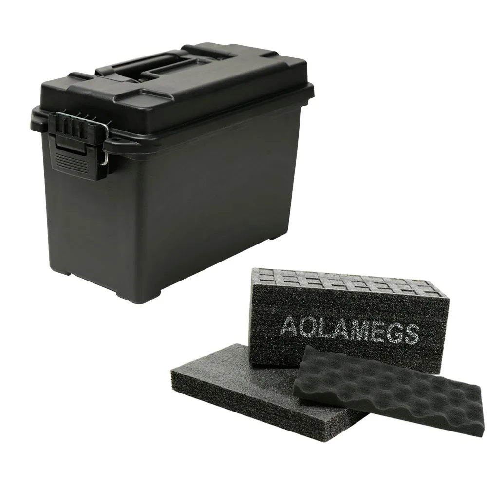 Купить Алиэкспресс | .50 Cal Plastic Ammo Box with 24 Pistol Magazine ...
