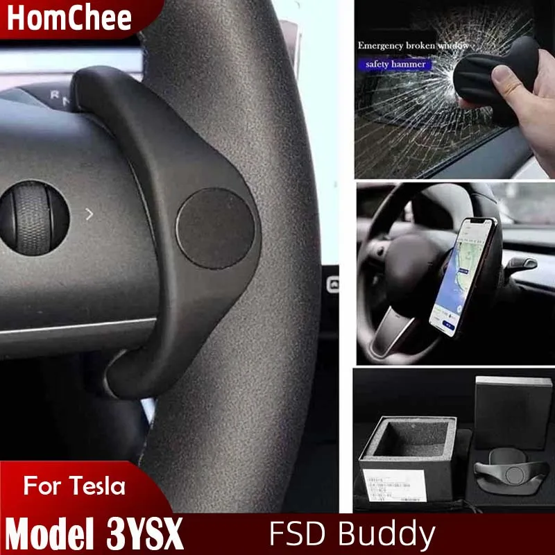 Купить Автомобильные запчасти | For Tesla Model 3 Y 2016-2022 FSD buddy ...