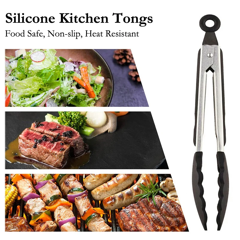 Купить Садовые товары | Kitchen Tongs BBQ Grill Meat Tongs Barbecue ...