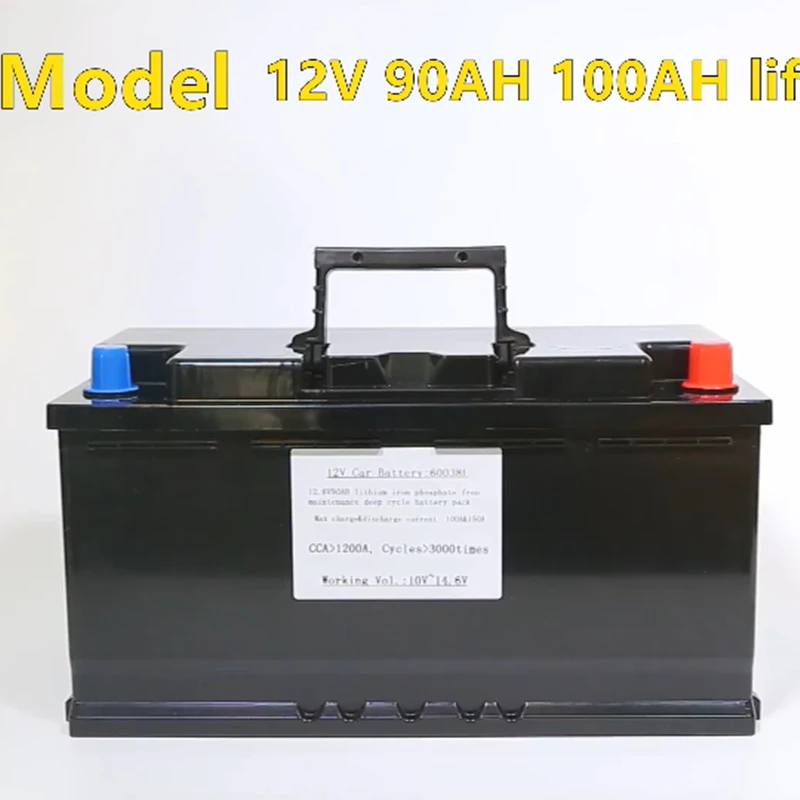 Купить Источник питания | 12V 50Ah 80Ah 90Ah 100Ah Lifepo4 Car Battery ...