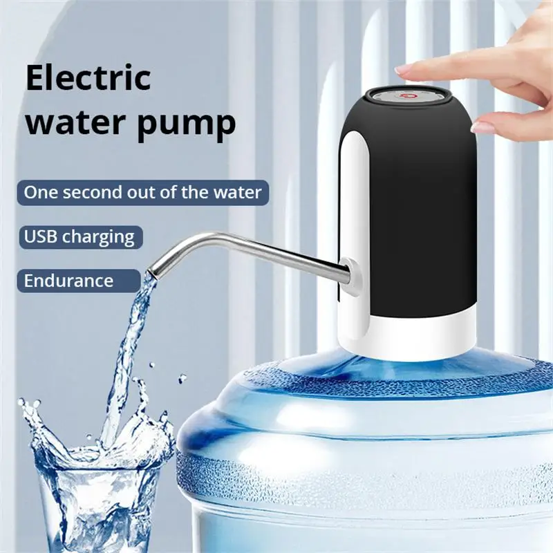 Купить Алиэкспресс | 1pc Black/White Automatic Water Bottle Pump USB ...