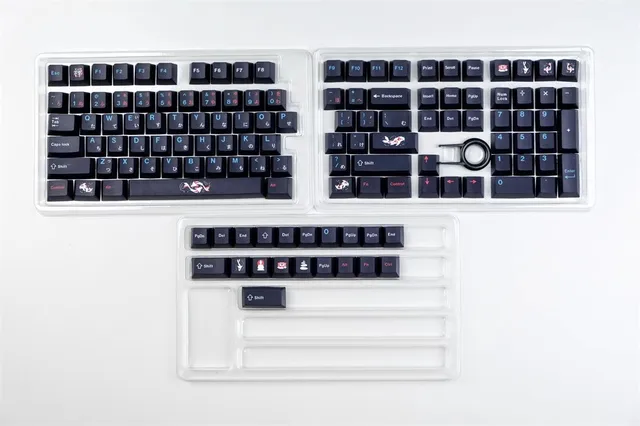 Купить Алиэкспресс | 129 Keys/set GMK Zen Pond Keycaps PBT 5 Sides Dye ...