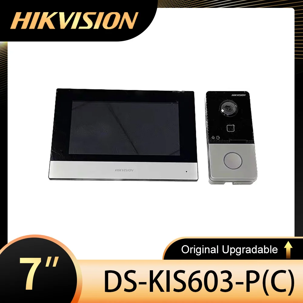 Купить Домофон | Hik DS-KIS603-P(C) Video Intercom Kit DS-KV6113-WPE1(C ...