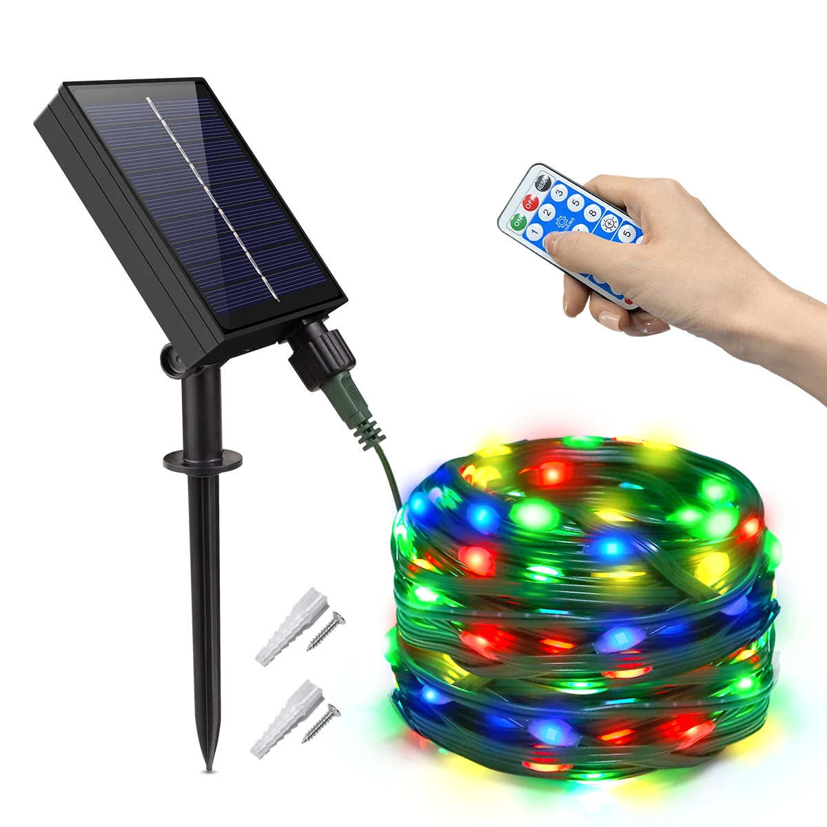 Купить Светодиодное освещение | 10-100M Solar Led Light Outdoor LED ...