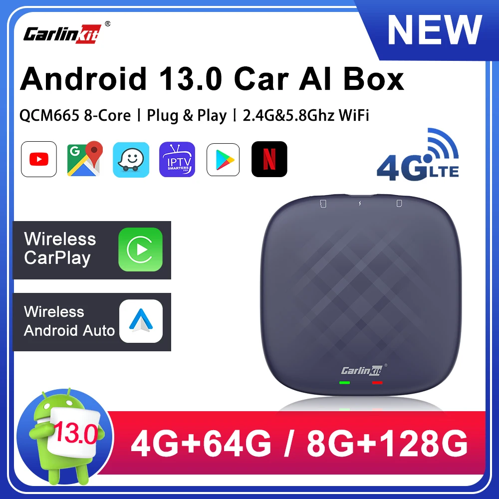 Купить Алиэкспресс | Android 13 CarlinKit Mini Wireless CarPlay Android ...