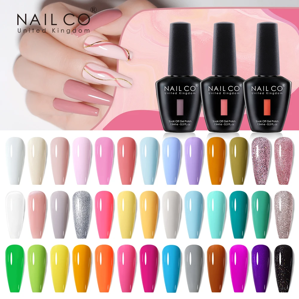 Купить Искусство ногтей и инструменты | NAILCO 15ml Pink Colors Series ...