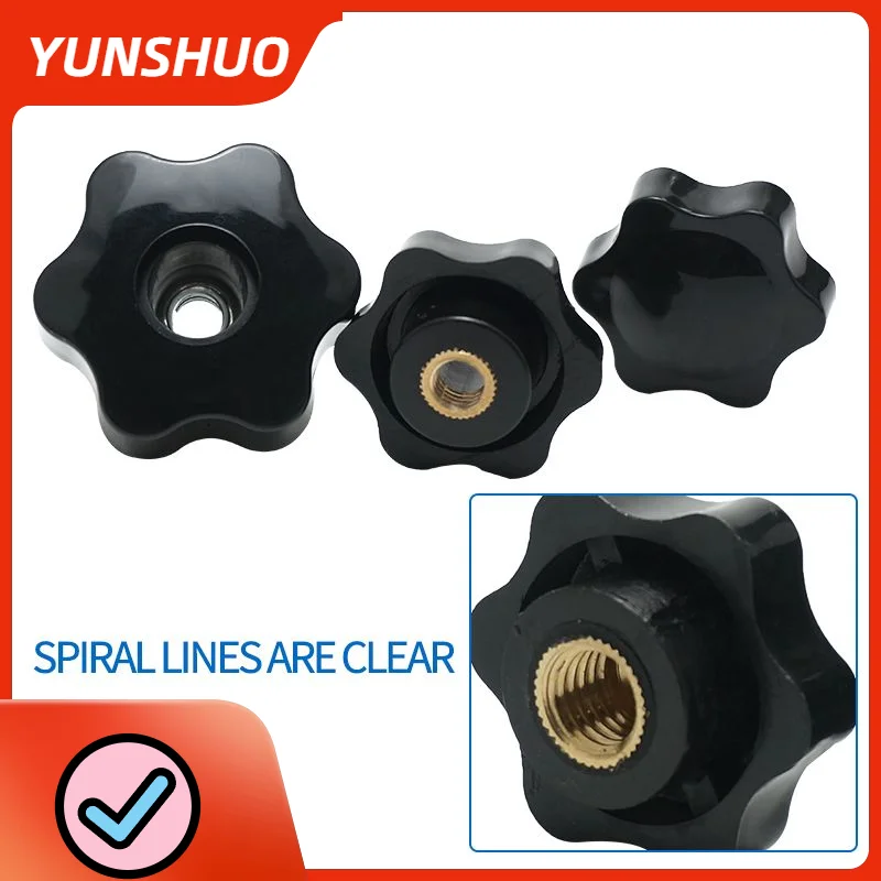 Купить Скобяные изделия | 10/5 PCS M5 M6 M8 M10 Plum Hand Tighten Nuts ...