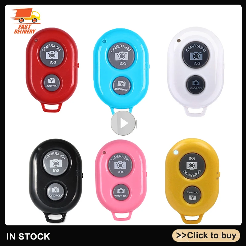 Купить Камера и фото | Mini Bluetooth Remote Control Button Wireless Controller Self-timer ...