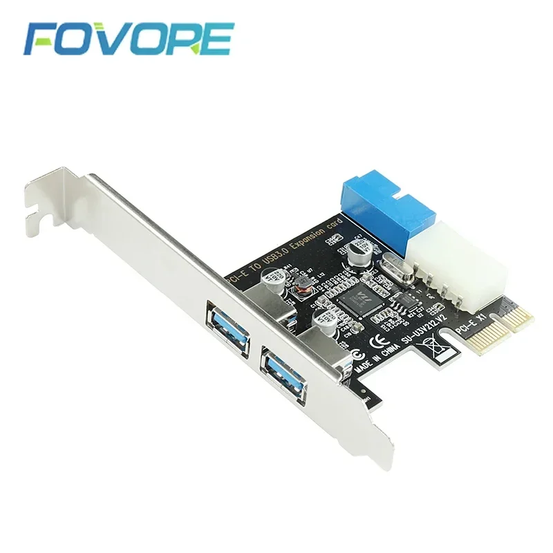 Купить Компьютерные компоненты | USB 3.0 PCI-E Expansion Card Adapter 2 ...