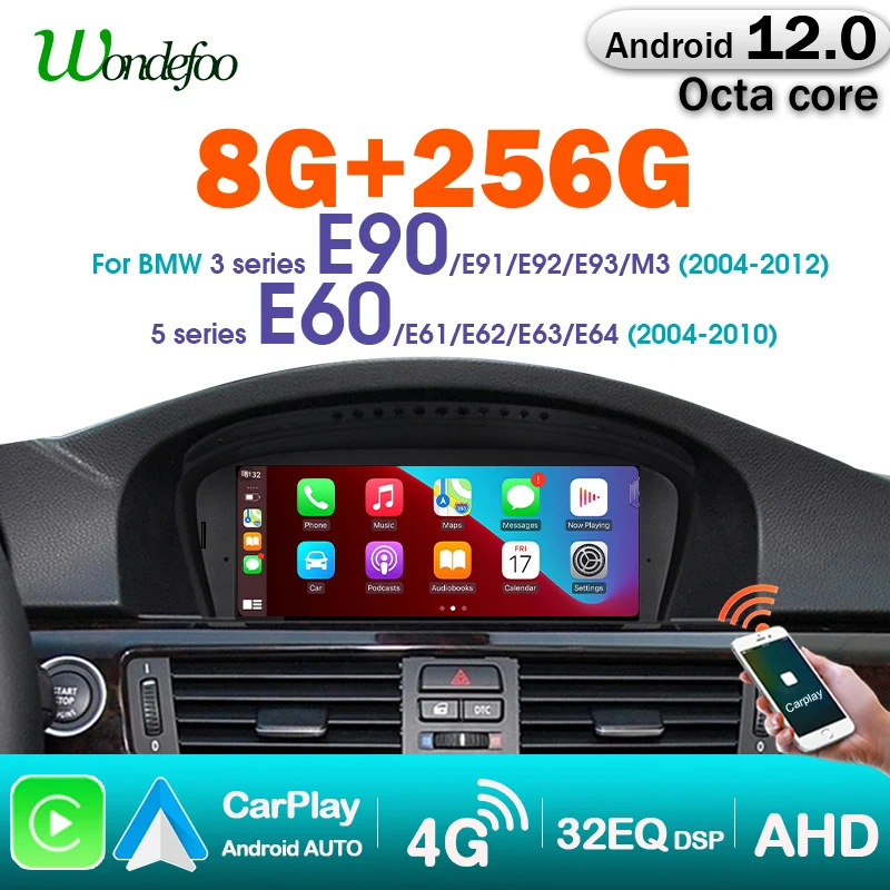 Купить Автомобильная электроника | Car Radio 2 Din Android 12 stereo GPS Screen for BMW E60 E61 ...