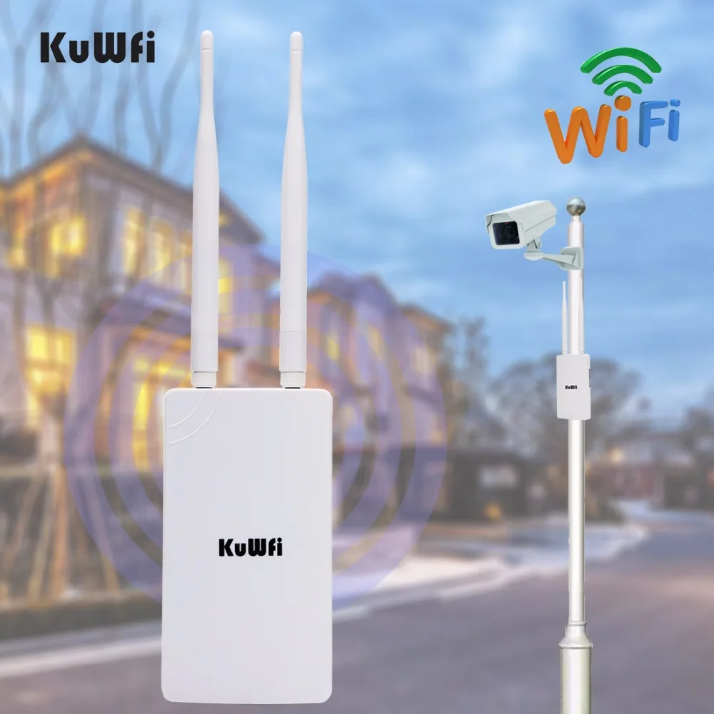Купить Сети | 300Mbps 2.4GHz Outdoor WiFi Repeater WIFI Extender Wide ...