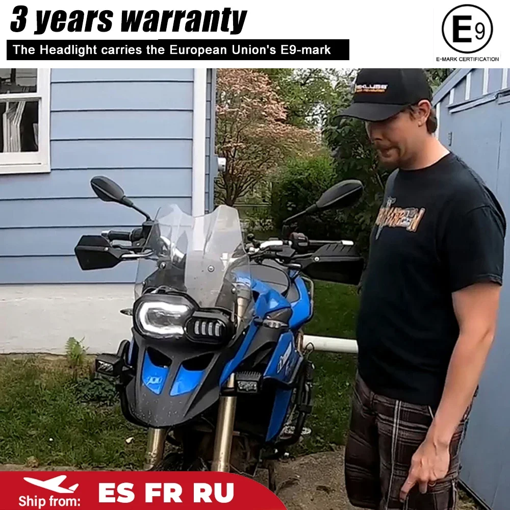 Купить Алиэкспресс | Motorcycle Lights Headlight For BMW F800GS F800R ...