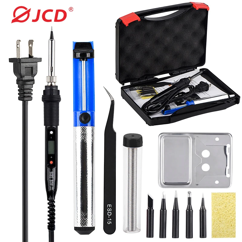 Купить Сварочное оборудование | JCD Soldering Iron Kit LCD Adjustable ...