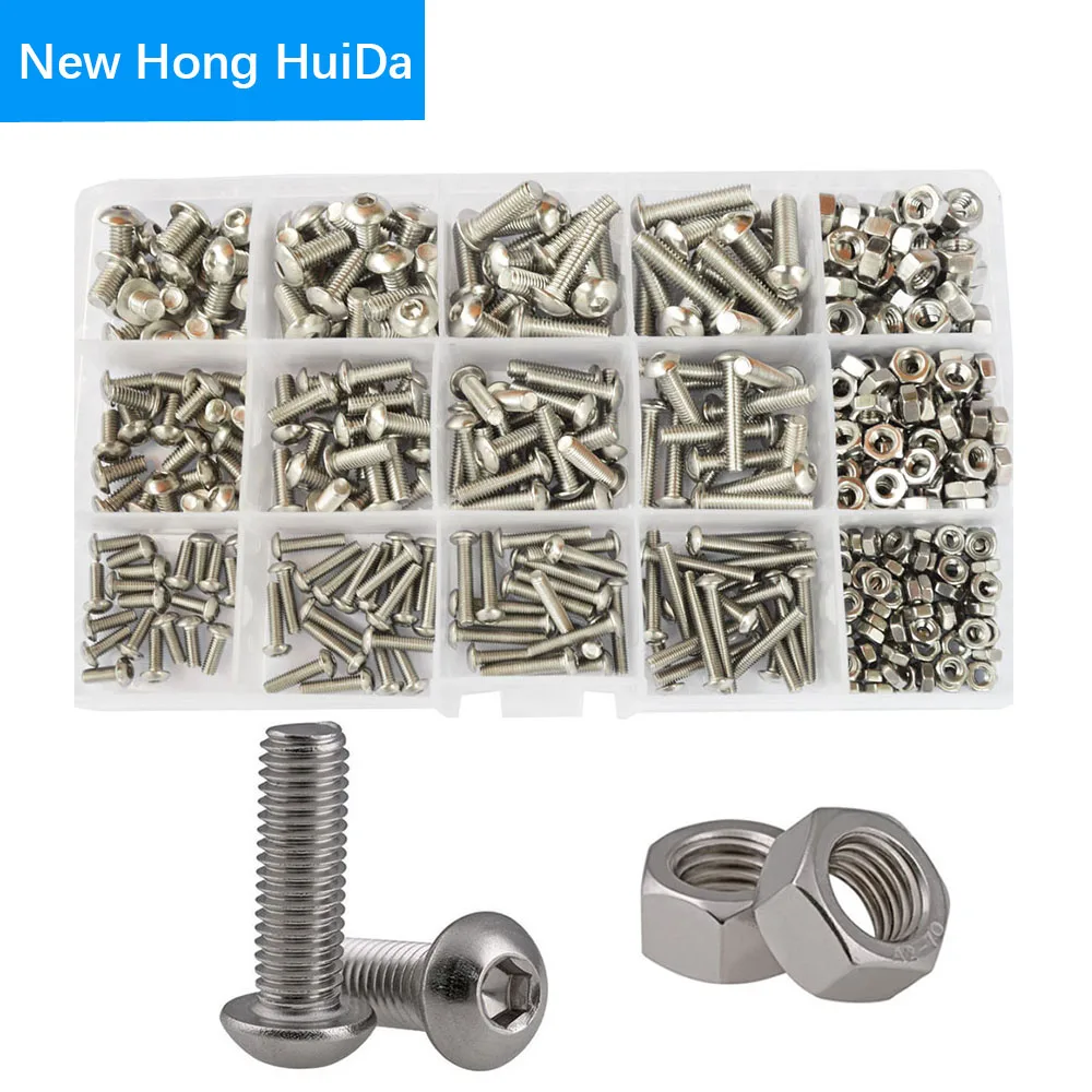 Купить Скобяные изделия | Hex Button Socket Head Cap Screw Nut Hexagon ...