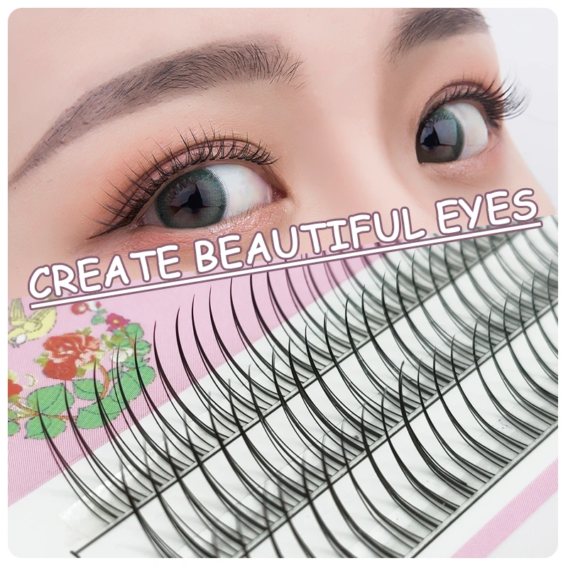Купить Алиэкспресс | Three rows of A-type natural curling eyelashes net ...