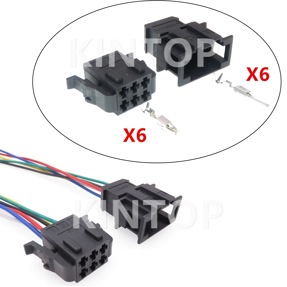 Купить Алиэкспресс | 1 Set 6 Pins Electric Car Seat Switch Wire Harness ...