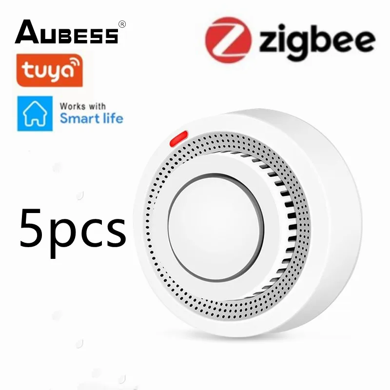 Купить Алиэкспресс | Zigbee Smoke Detector Sensor,Smart Home 80db Alarm ...