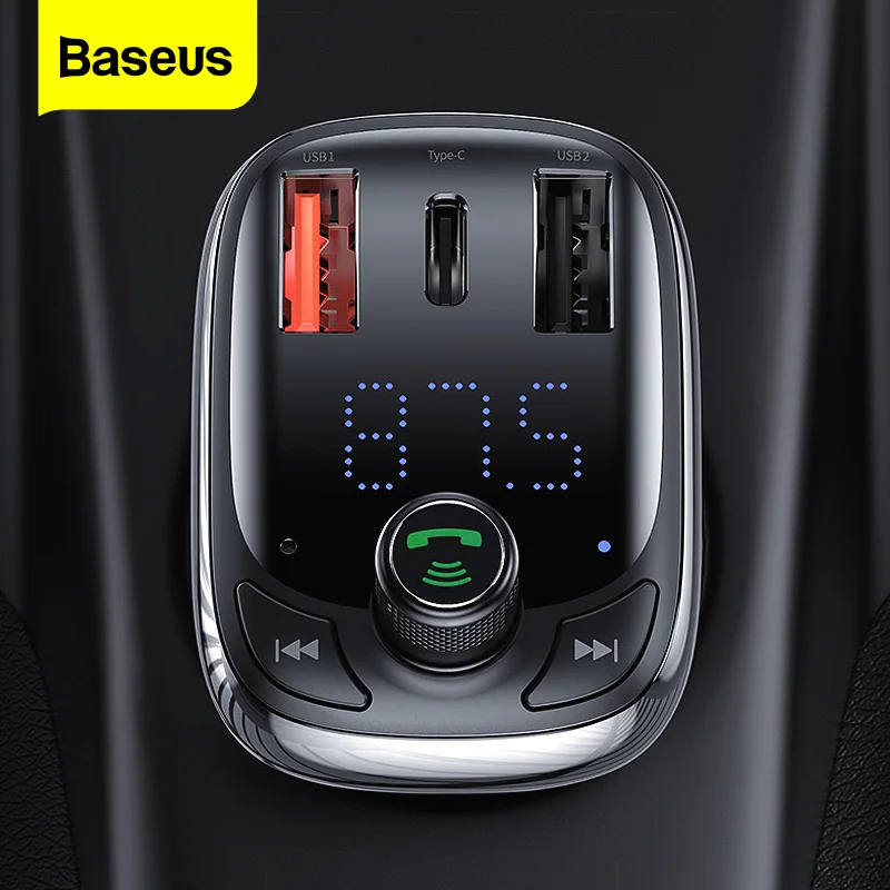 Купить Автомобильная электроника | Baseus FM Transmitter Car Quick ...