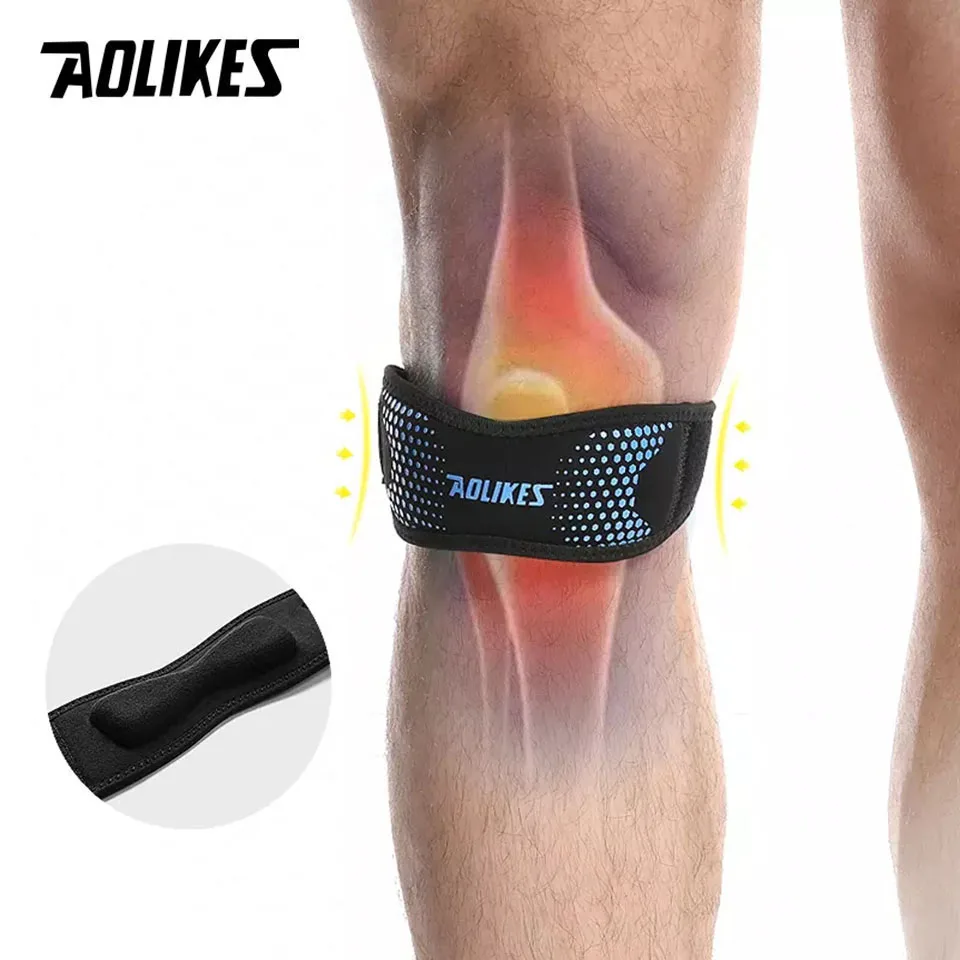 Купить Алиэкспресс | AOLIKES 1PCS Patella Tendon Knee Straps, Knee ...