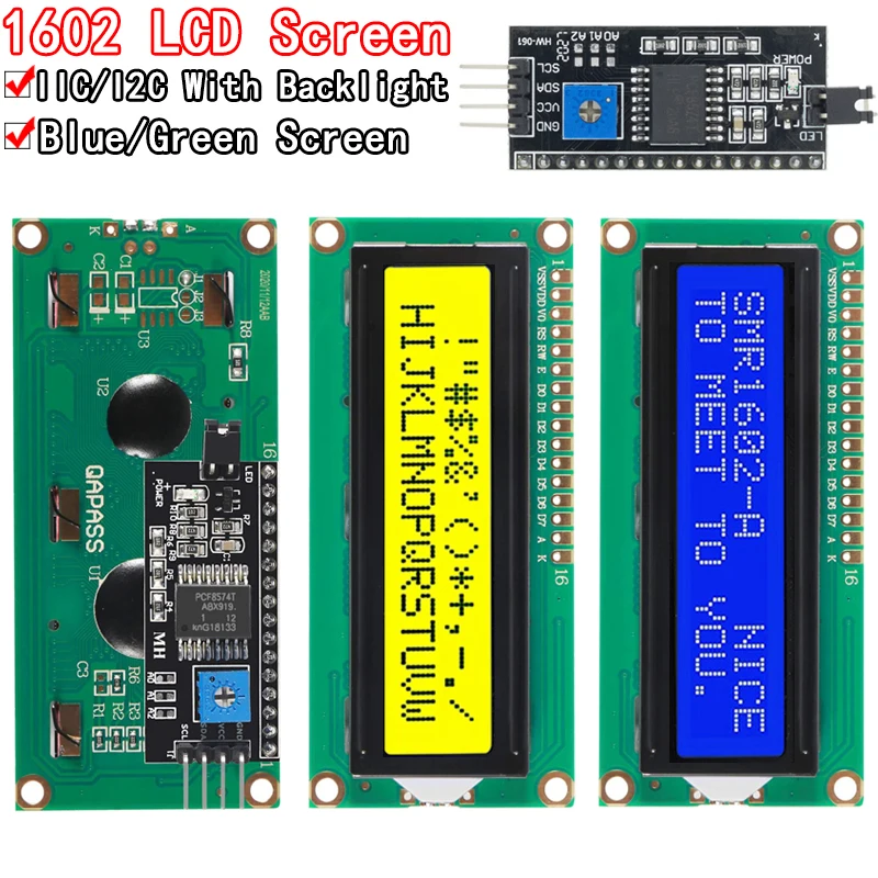 Купить Оптоэлектронные дисплеи | LCD module Blue Green screen IIC/I2C ... Купить Оптоэлектронные дисплеи | LCD module Blue Green screen IIC/I2C ...