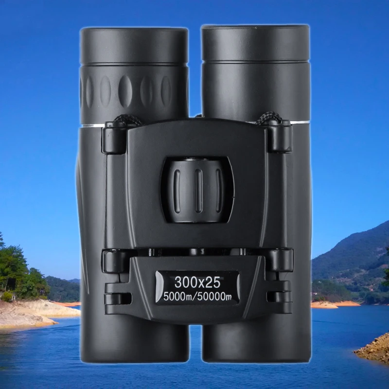 Купить Охота | Mini Portable Zoom HD 5000M Telescope Binoculars Powerful 300x25 Folding Long ...