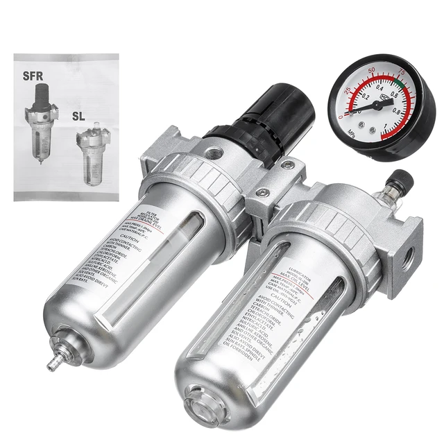 Купить Алиэкспресс | AFC2000 1/4inch Air Compressor Oil Water Separator ...