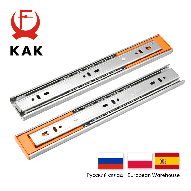 Купить Скобяные изделия | KAK 10" - 22" Stainless Steel Drawer Slides ...