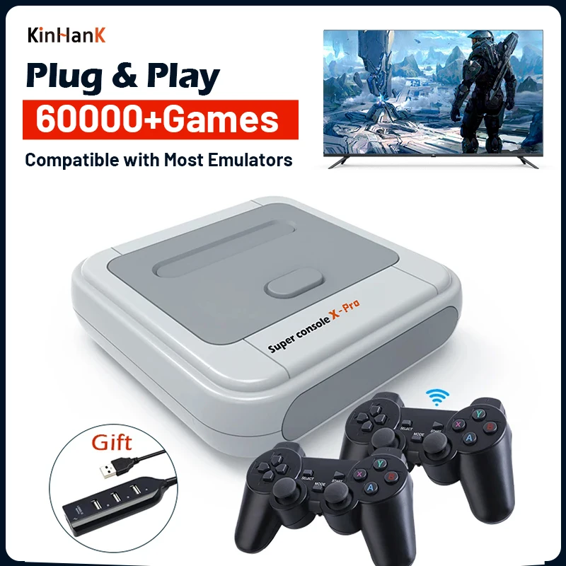 Купить Видеоигры | Retro Video Game Consoles Super Console X Pro With 60000+ Classic Games For ...